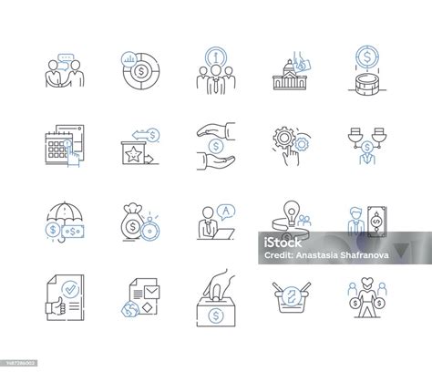 Cybersecurity Line Icons Collection Encryption Firewall Threats Malware Passwords Hackers