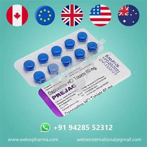 Prejac Dapoxetine 60mg Tablet At Rs 250 Stripe Dapoxetine Tablet In Surat Id 2854225637448