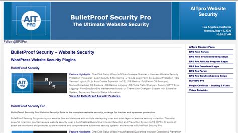 Bulletproof Security Wookeeper