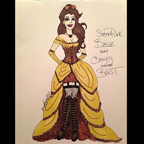 Steampunk Disney Princess Belle