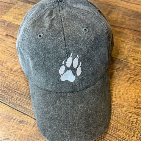 Wolf Baseball Hat Etsy