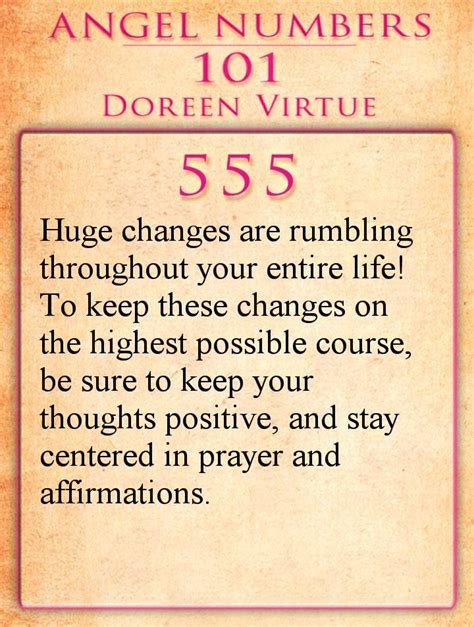 Doreen Virtue Angel Number Meanings Angel Number Meaning