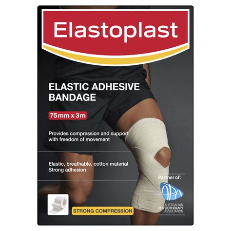 Elastoplast Elastic Adhesive Bandage 75mm X 3m Allcare Warehouse