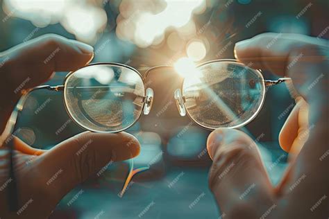 Closeup hand holding glasses | Premium AI-generated image
