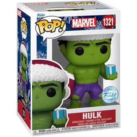 Funko Pop Hulk 1321 Holiday Marvel Vinyl Figure