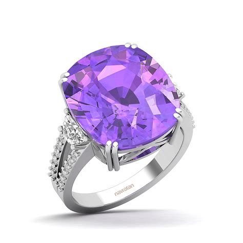 Buy Amethyst Stone Ring For Men Women At Best Price In India