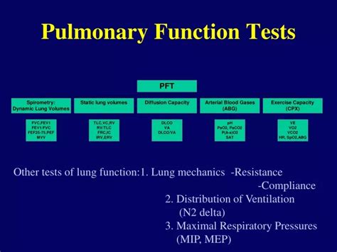 Ppt Pulmonary Function Tests Powerpoint Presentation Free Download