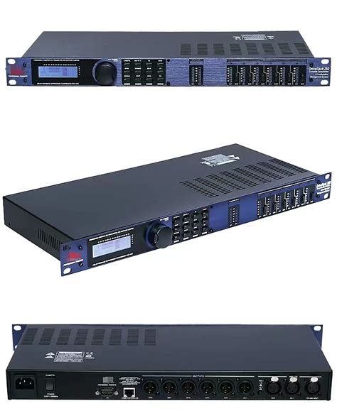 260 Driverack Digital Audio Processor 2 In 6 Out Dsp Crossover With