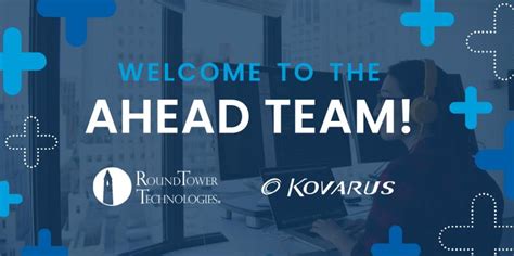 Dylan Hedges On Linkedin Exciting Times At Ahead Welcome To The Team Roundtower And Kovarus