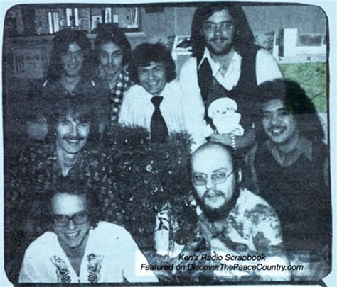 Kens Radio Scrapbook Group Radio Announcers Djs Cjme Regina 1975