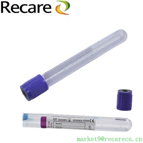 Blood Test Edta Pet Disposable K2 K3 Blood Collection Tube