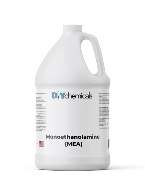 Monoethanolamine Mea Industrial Grade Solvent Diy Chemicals
