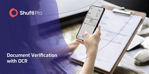 Online Document Verification The Role Of Shuftis Optical Character