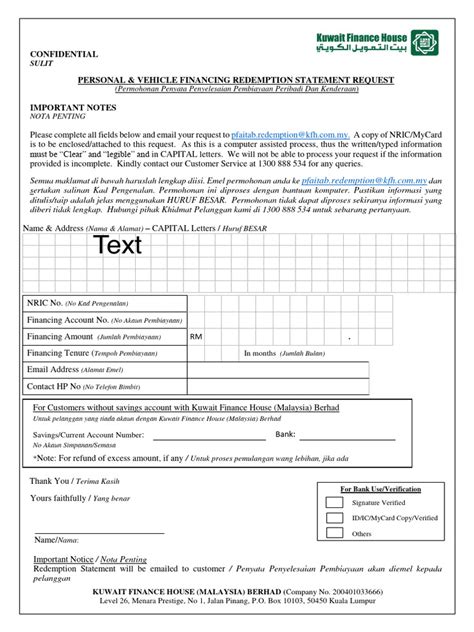 New Redemption Request Form Pdf
