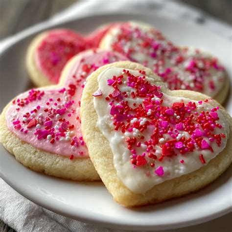 Valentines Day Sugar Cookies Tidymeal