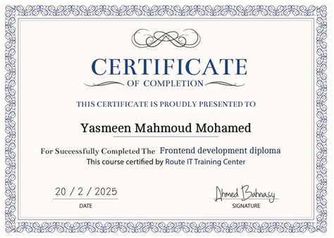 Frontenddevelopment Routeacademy Webdevelopment Careermilestone Yasmeen Mahmoud