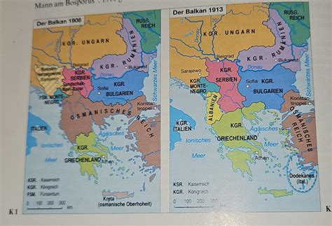 Eurasian 🌍 The Balkans Before And After The Balkan Wars The Balkan