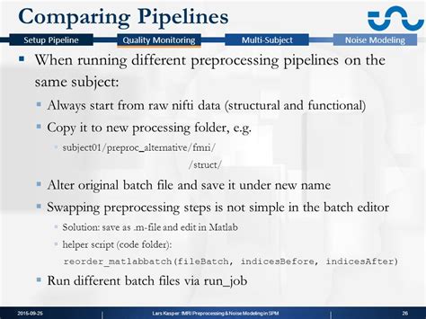 Fmri Preprocessing And Noise Modeling Ppt Download