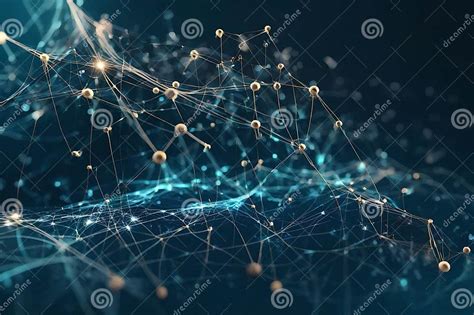 Abstract Digital Transformation Concept For The Next Generation Technology Era Featuring