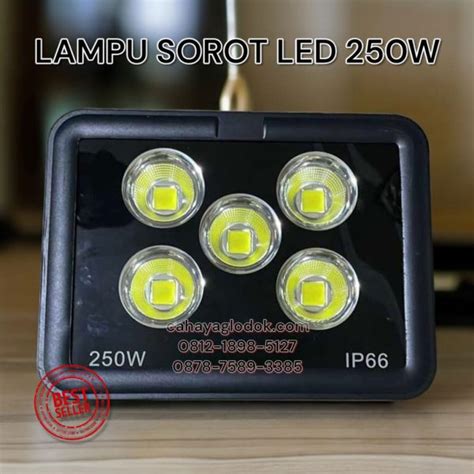 Jual Lampu Sorot Led W Ip Terbaru Cahaya Glodok