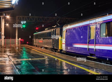 Ac Locomotive Group Class 86 Electric Locomotive 86101 At Preston With