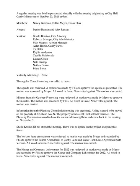 Fillable Online Nancy Bormann Dillan Meyer Diana Fliss Fax Email Print Pdffiller