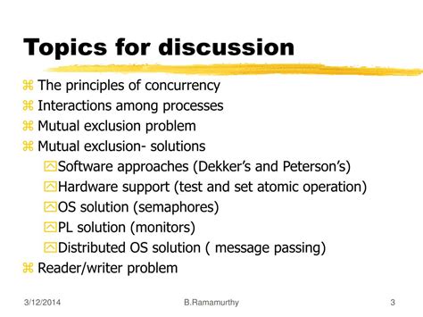 Ppt Concurrency Mutual Exclusion And Synchronization Powerpoint Presentation Id313570