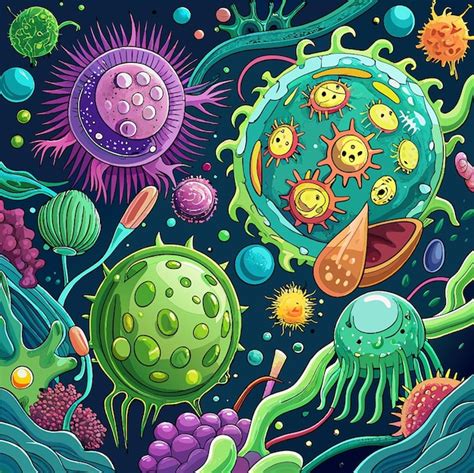 10000 Bacterial Patterns Pictures