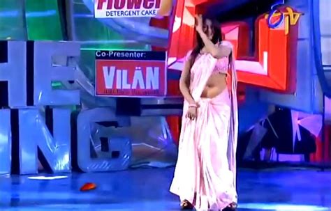 Udaya Bhanu Hot Navel