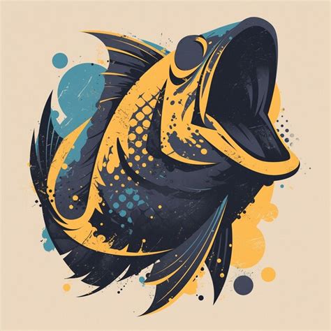 Premium Vector Triggerfish Protecting Its Nest