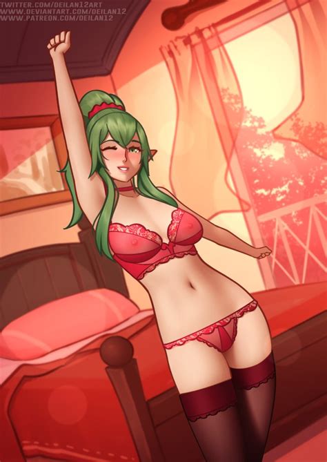 Rule 34 1girls Blush Bra Breasts Clothing Deilan12 Female Female Only
