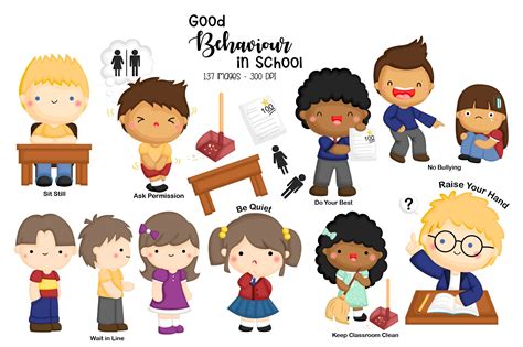 Classroom Cleaning Clipart