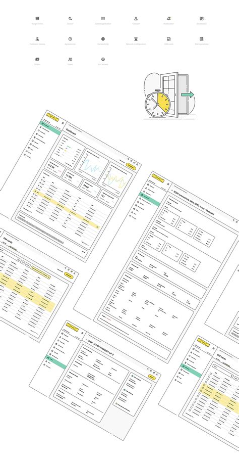 IoT Telecommunication WebApp On Behance