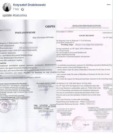 Batushka Update Expect Batushka Barts Version To Cancel All Of