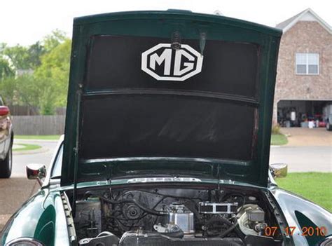 Under Hood Padding With Mg Crest Mgb Gt Forum The Mg Experience
