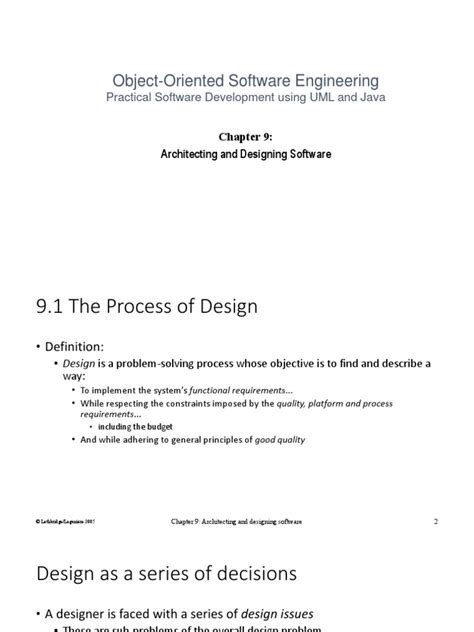Object Oriented Software Engineering Practical Software Development