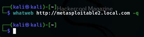 Whatweb Tool Beginners Guide Hackercool Magazine