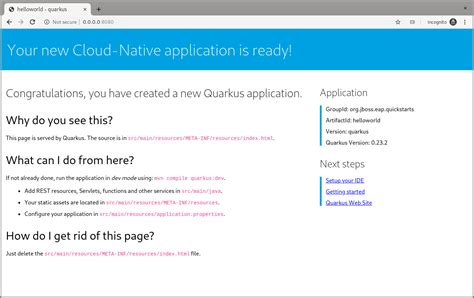 Quarkus Modernize Helloworld JBoss EAP Quickstart Part Red Hat Developer