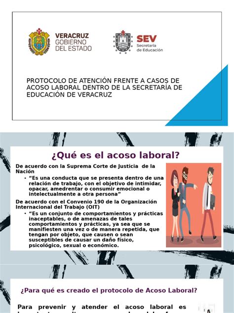 Protocolo De Acoso Laboral En Educación Veracruz Pdf Acoso Sexual