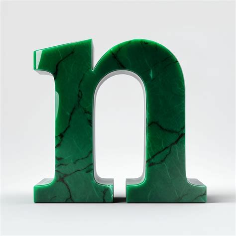 Bold Orange Red Glowing Letter N Stone Texture Monogram Playground