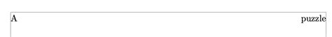 an interesting difference between plain tex and latex with `hfilneg` in