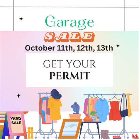 Getting A Permit For Your Yard Sale Harvest Hills South Neighborhood