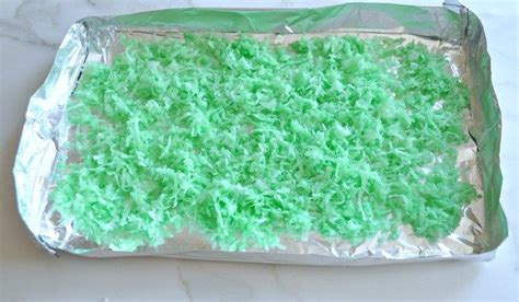 Make Edible Easter Grass Edible Easter Grass Edible Easter Basket Edible Grass