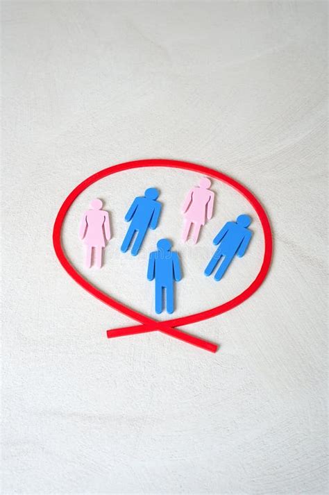 People In The Red Circle Sample And Statistics Social Experiments