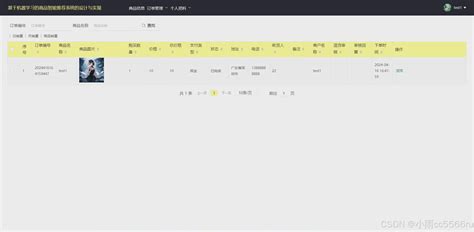 Python基于机器学习的商城商品智能推荐系统的设计与实现python基于flink的电商推荐系统设计与实现 Csdn博客