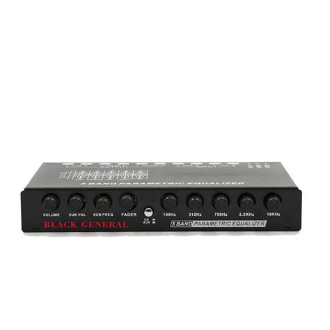 Car Audio Equalize 7 Band Parametric Equalizer Vehicle Audio Av Eq7