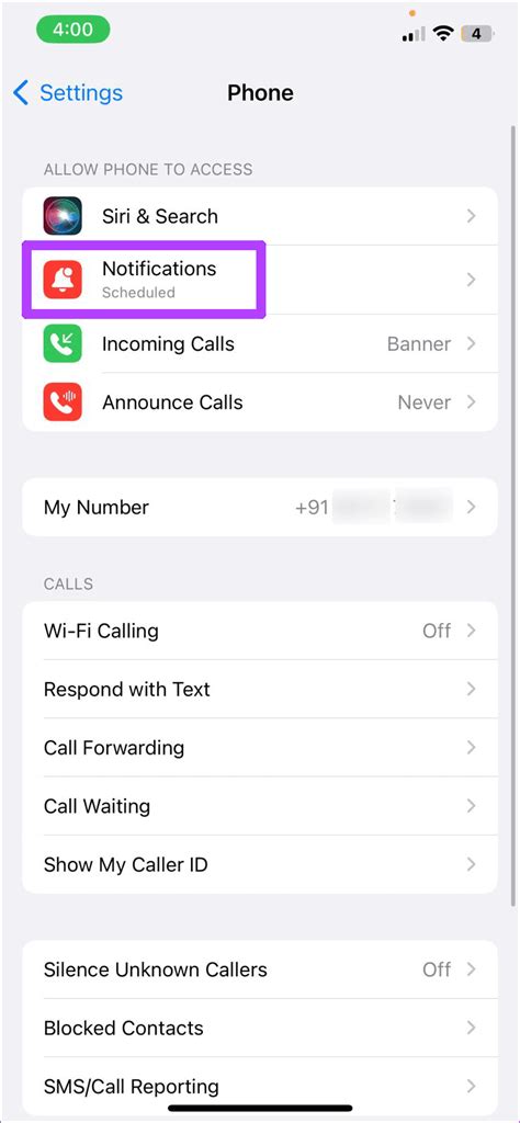 2 Ways To Fix Missed Call Notifications Not Showing On Iphone Guiding Tech