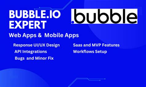 Bubble Adalo Developer Bubble Io Developer Bubble Web App Bubble Developer By Fergusdesign