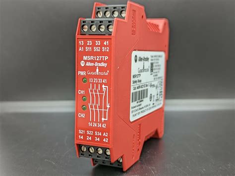 Allen Bradley 440r N23132 Safety Relay 24v Acdc New In Box Usa