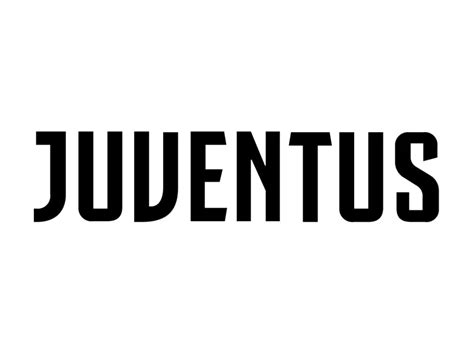 Free Juventus Fc 2017 Wordmark Black Logo Vector Download Logowik